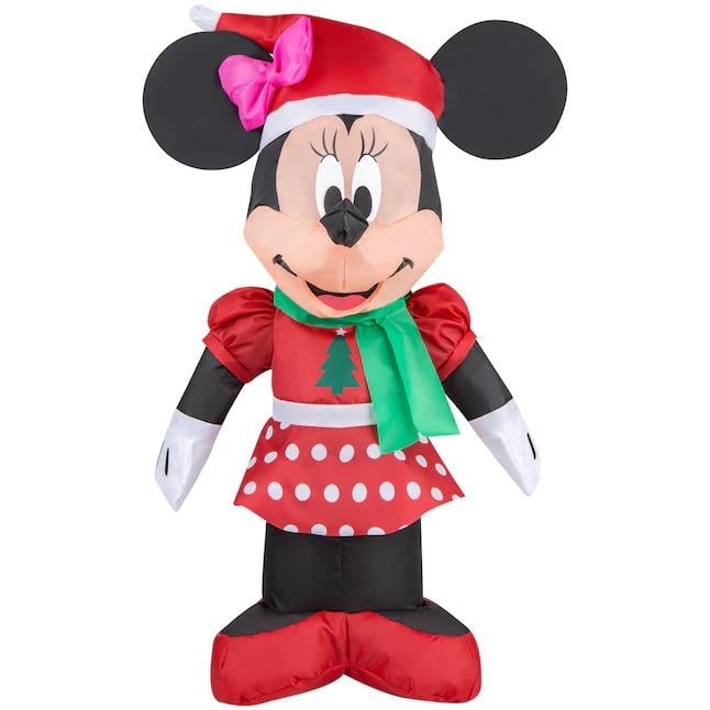 Disney Minnie Mouse Airdorable Inflatable, 22-inch, Indoor Holiday ...