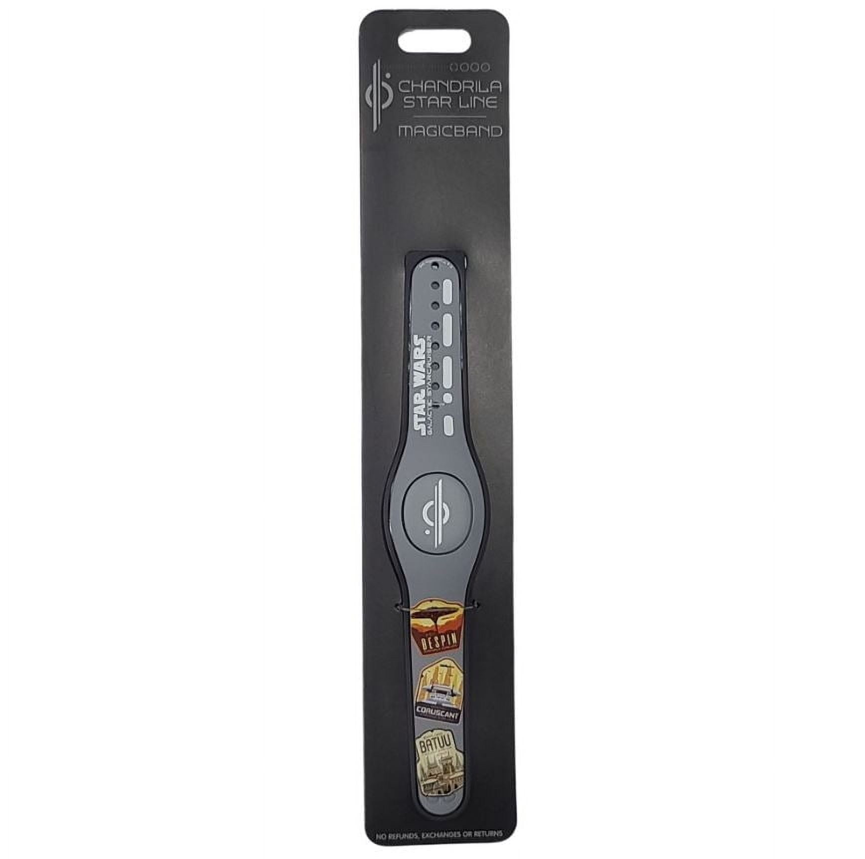 Disney MagicBand 2 Star Wars Chandrila Star Line Logo Starcruiser Gray ...