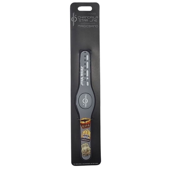 Disney MagicBand 2 Star Wars Chandrila Star Line Logo Starcruiser Gray ...