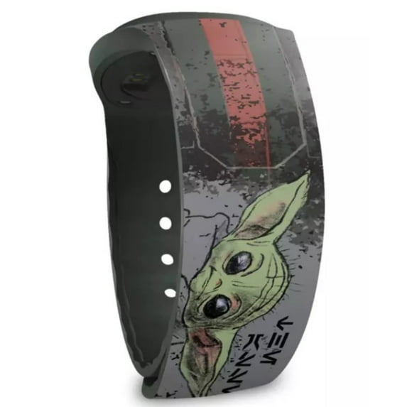 Disney Magicband Plus - Star Wars The Mandalorian - Grogu - Black ...