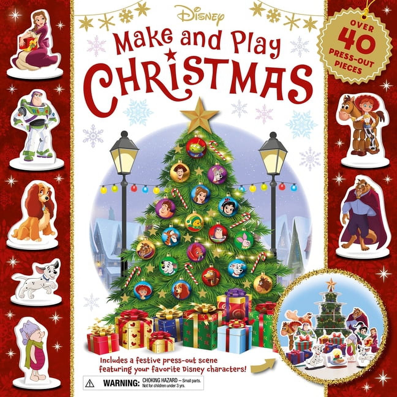 Disney Make & Play Christmas : Create a Festive Press-Out Scene ...