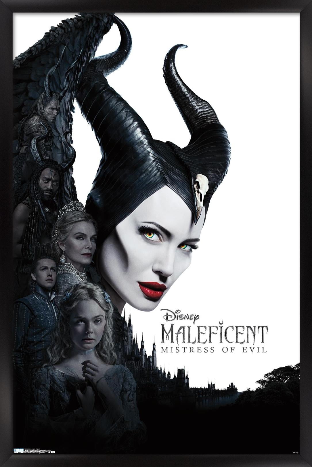 Disney Maleficent 2 - Key Art Wall Poster, 22.375" x 34" Framed ...