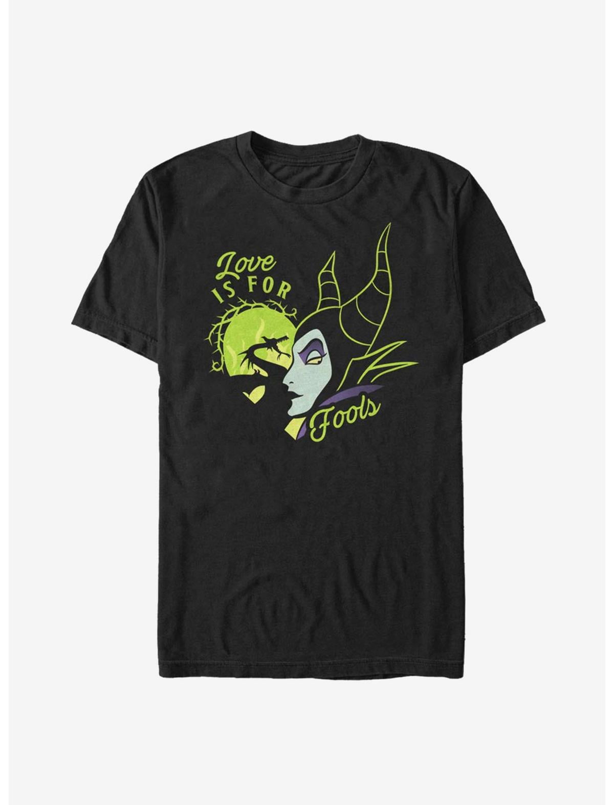 Disney Maleficent Love Is For Fools T-Shirt - Walmart.com