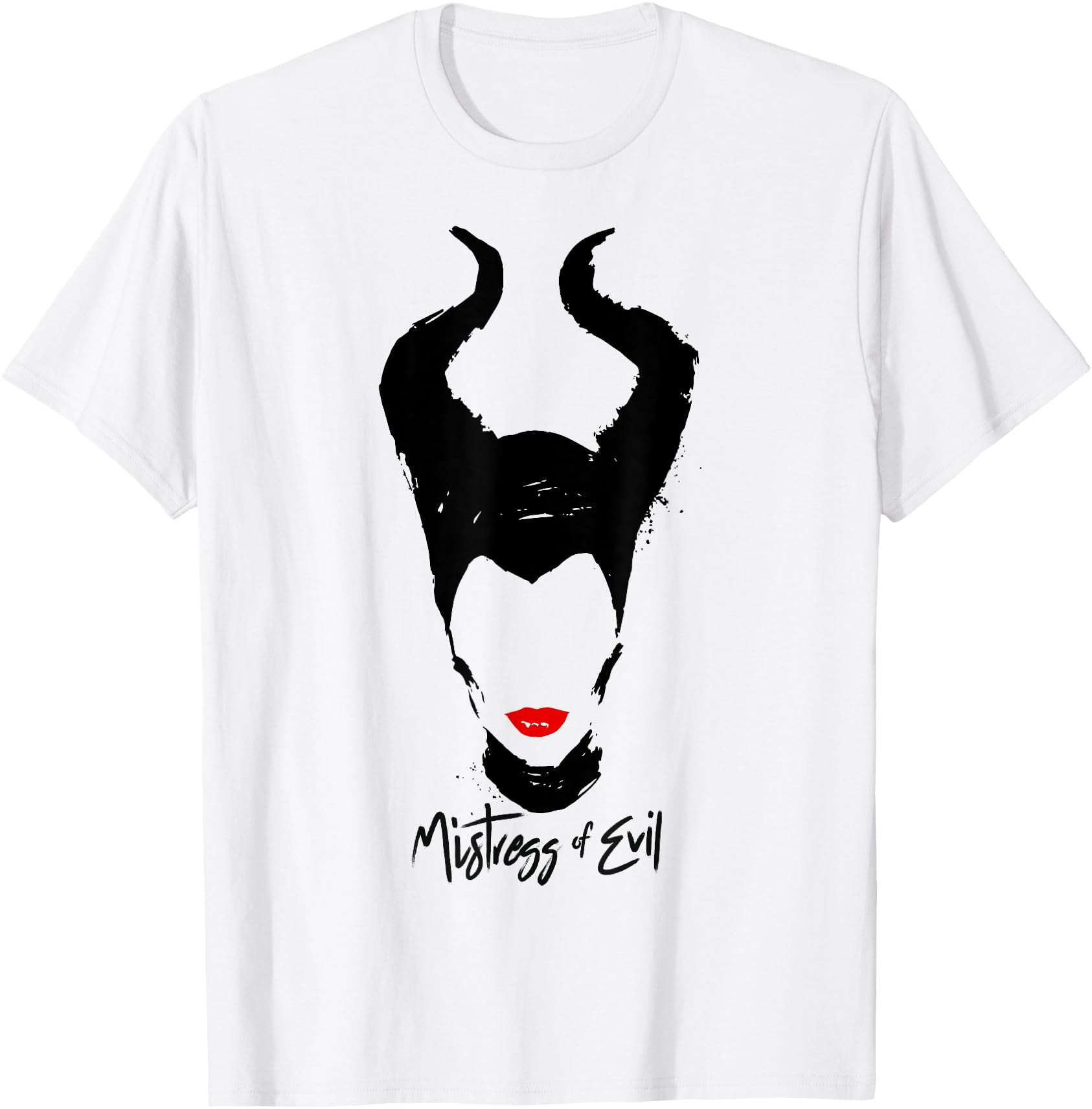 Disney Maleficent Mistress Of Evil Red Lips T-Shirt - Walmart.com