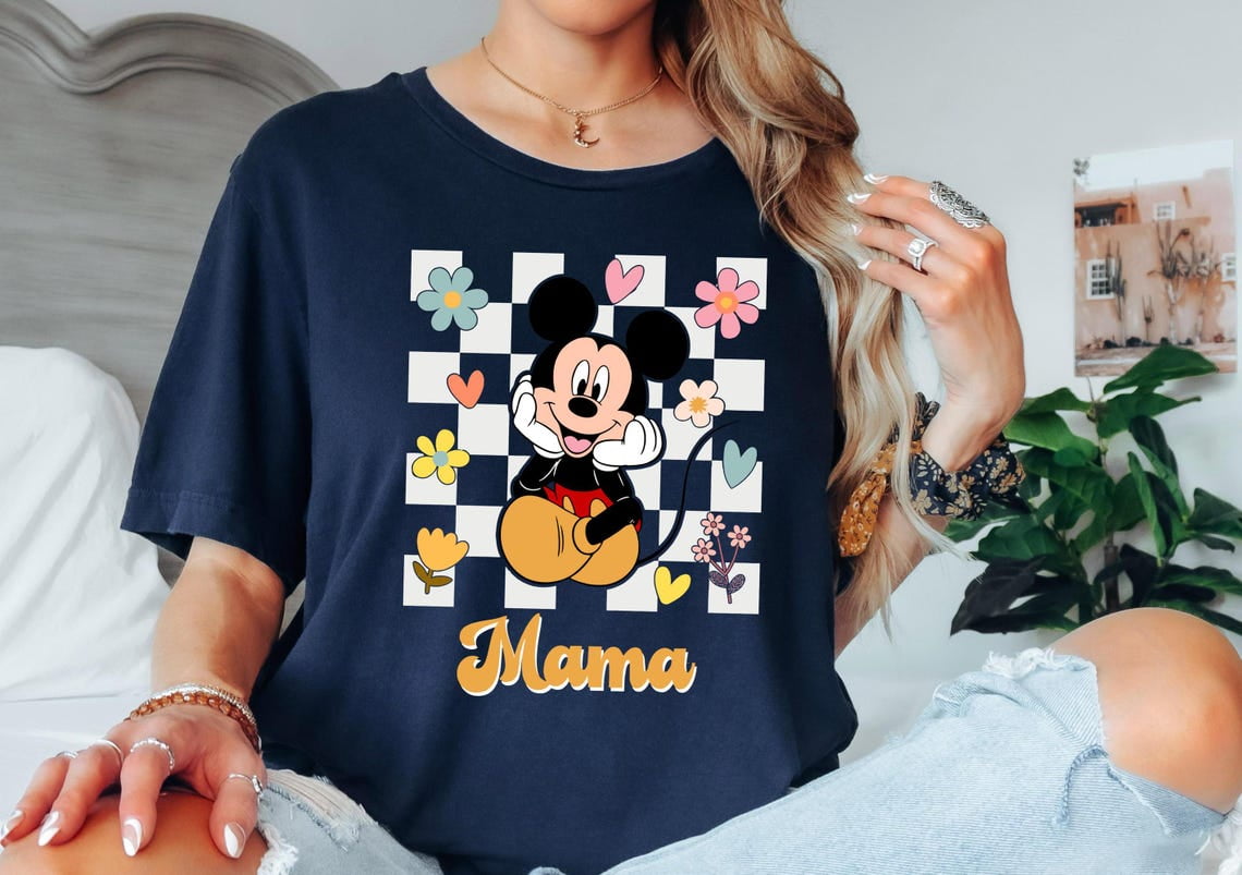 Disney Mama Shirt, Mickey Mama Shirt, Minnie Daisy Mama T-Shirt, Disney ...