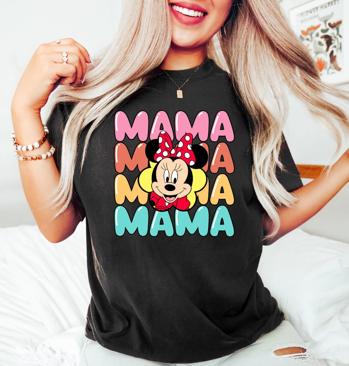 Disney Mama Shirt, Minnie Disney Mom Shirt, Minnie Mama Tee, Disney ...