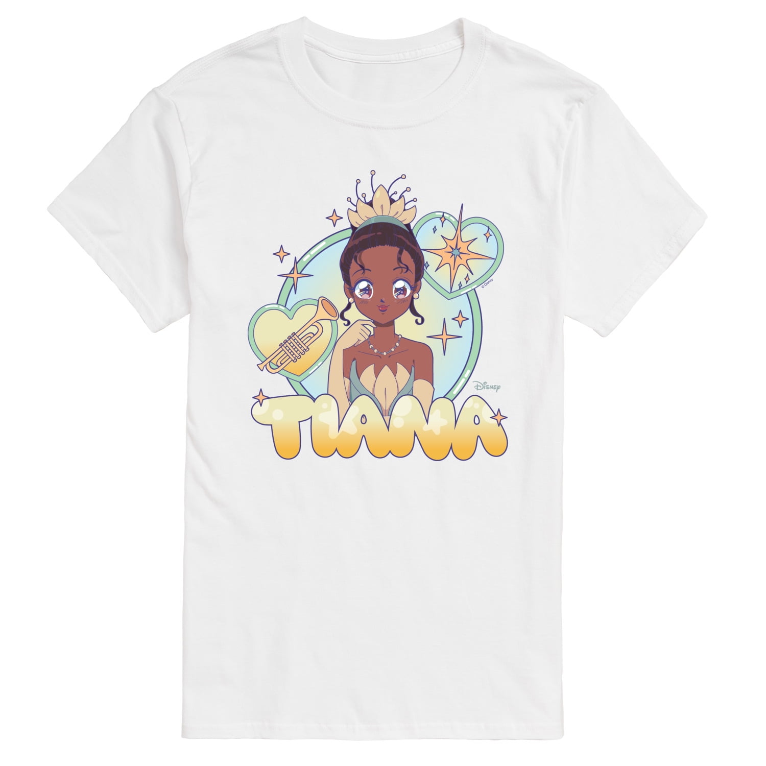 Disney - Manga Tiana - Men's Short Sleeve Graphic T-Shirt - Walmart.com