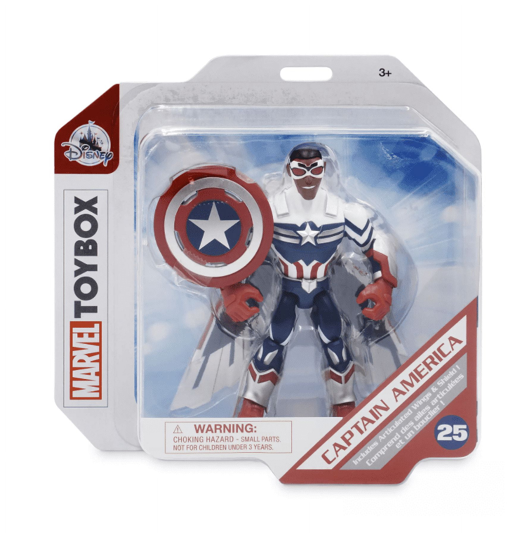 Disney Marvel Captain America Sam Wilson Action Figure Toybox New with ...