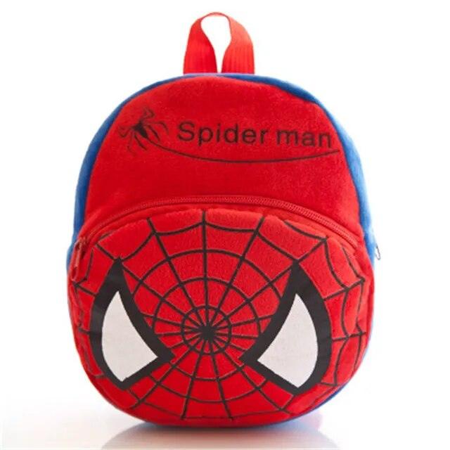 Disney Marvel Children's Anime Plush Backpack Mickey Mouse Spiderman ...