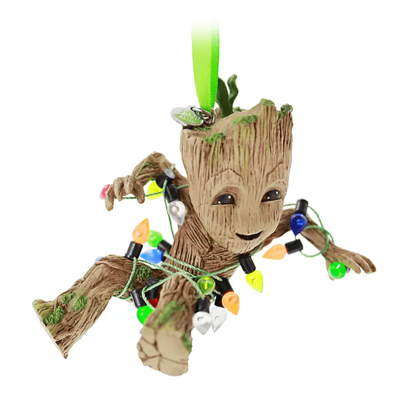 Disney Marvel Groot with Lights Sketchbook Christmas Ornament New with ...