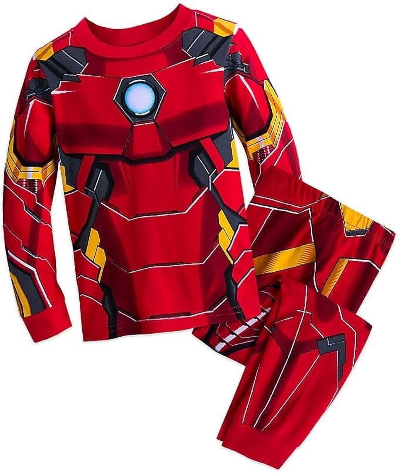 Disney Marvel Iron Man PJ Pals for Kids Boys Red Size 3 - Walmart.com