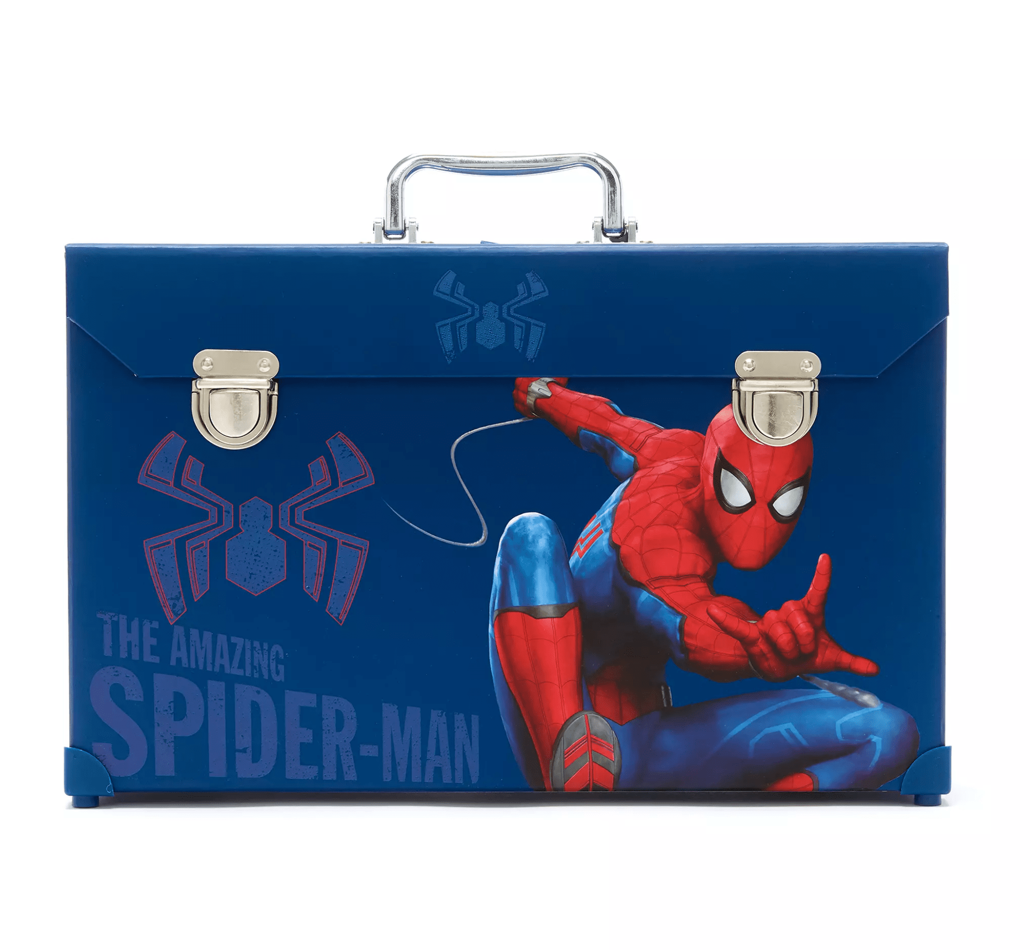 Disney Marvel Spider Man Deluxe Art Kit Watercolor Markers Paint Pencil ...