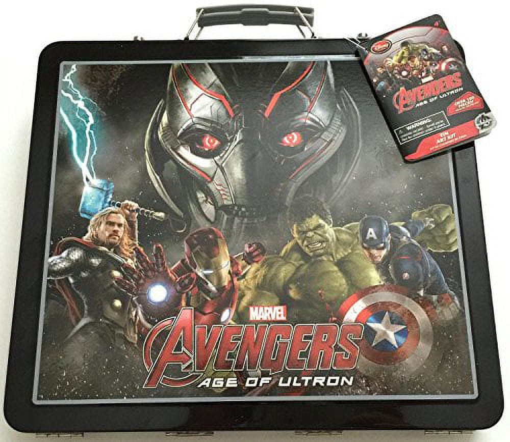 Disney Marvel The Avengers Age of Ultron Art Kit with Tin! Brand New ...