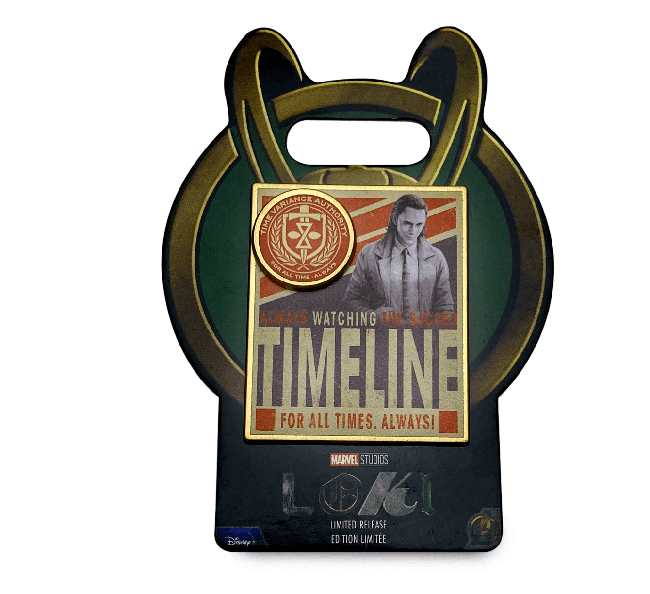 Disney Marvel's Loki Timeline Pin Limited Release New with Card ...