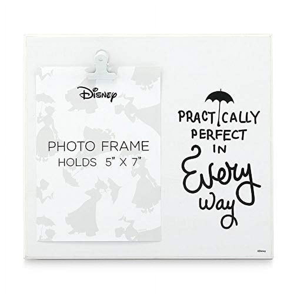 Disney Mary Poppins Photo Frame Practically Perfect in Every Way 5'' x ...