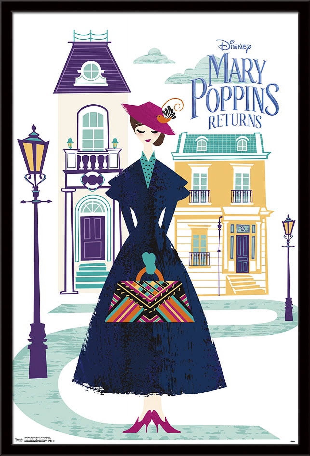 Disney Mary Poppins Returns - Illustrated Mary Wall Poster, 22.375" x ...