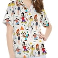Disney Max Roxanne Goofy Powerline Hawaiian Shirt, Disney A Goofy Movie ...