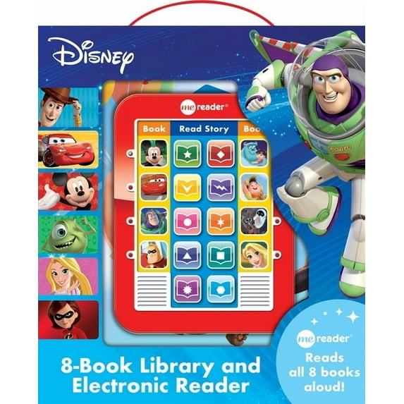 Disney Me Reader 8-Book Library & Electronic Sound Book Set - Walmart.com