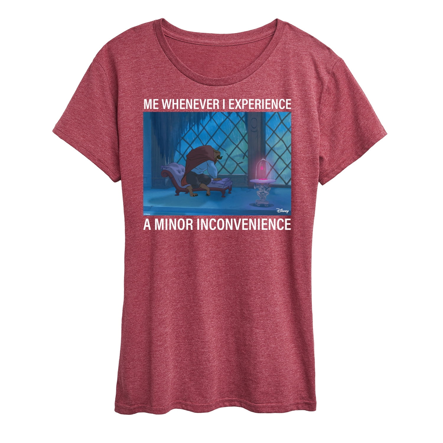 Disney - Me When Minor Inconvenience - Women's Short Sleeve Graphic T ...