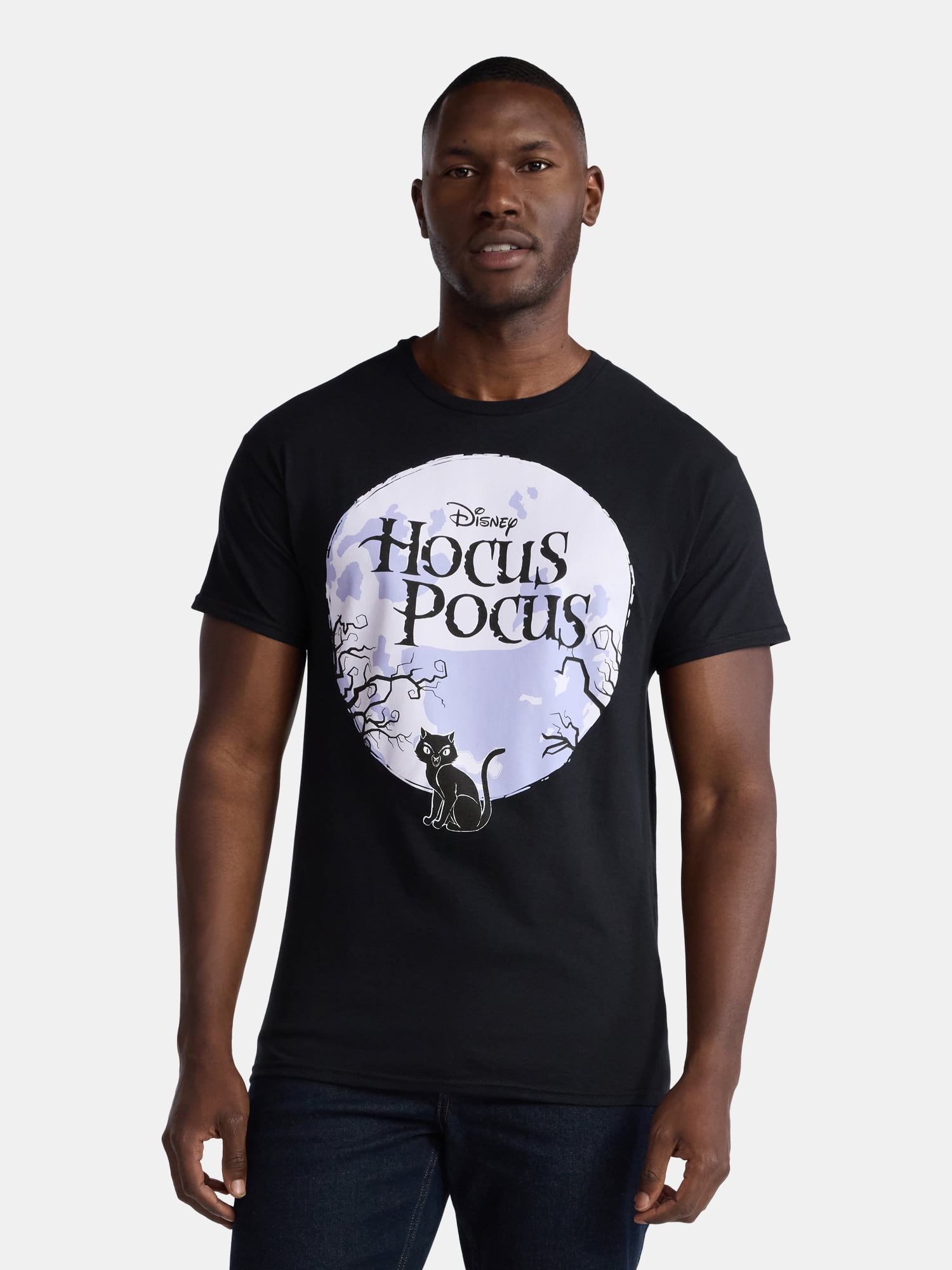 Disney, Men's & Big Men's Halloween Graphic Tee, Hocus Pocus, Sizes XS ...