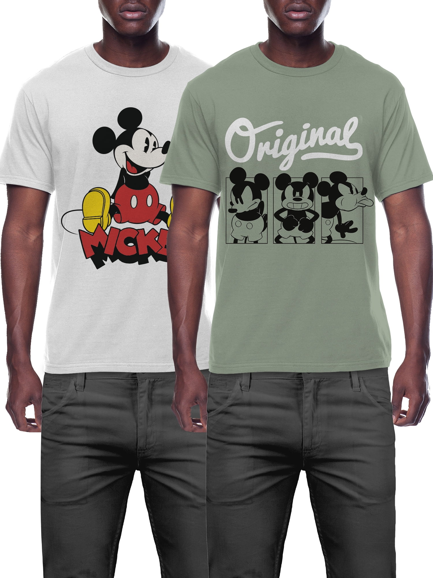 Disney Original Mickey Mouse Graphic Tee Shirts - Walmart.com