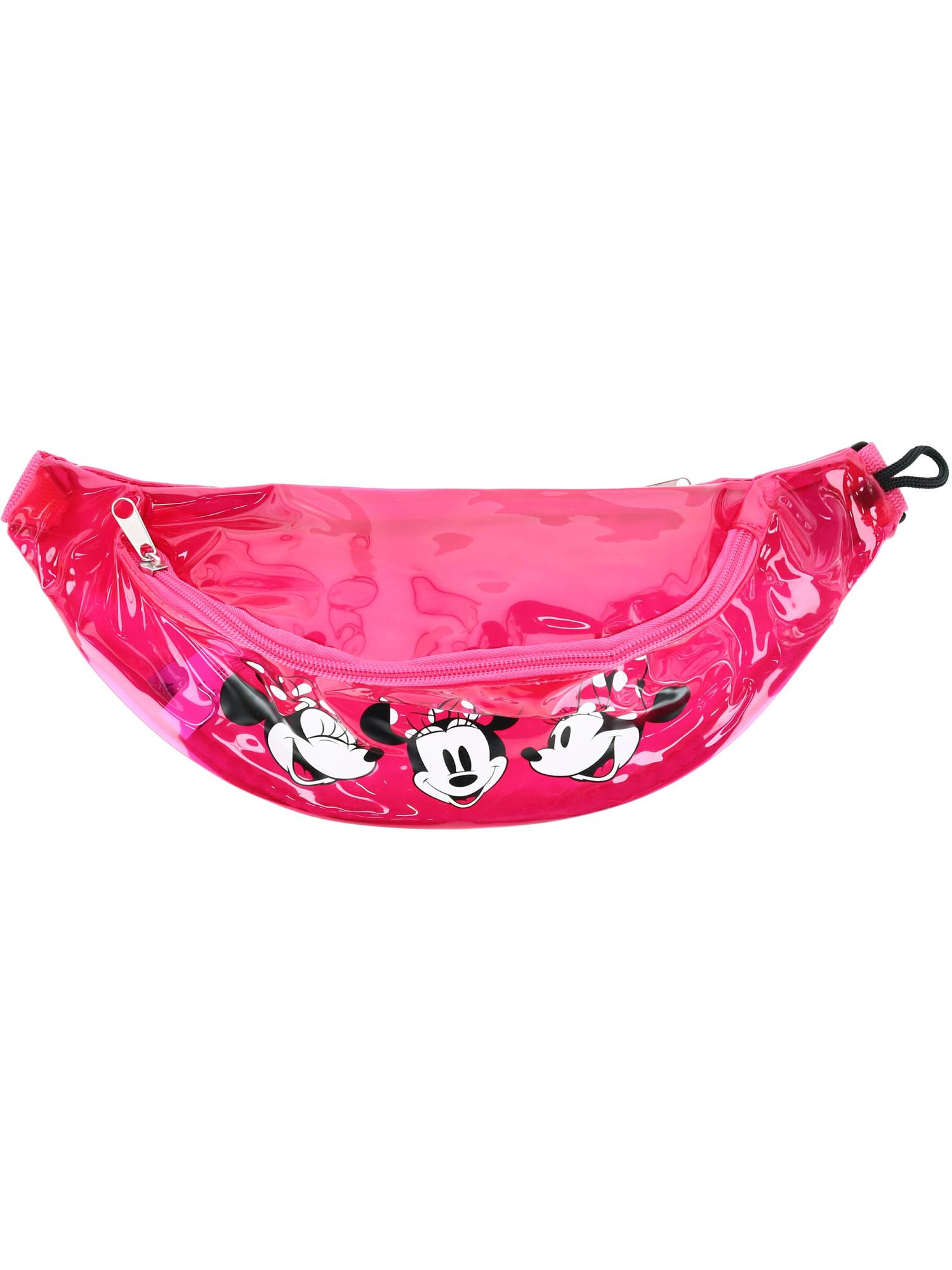 Disney men's Clear Belly Bag - Minnie Mouse Face Fanny Pack - Walmart.com
