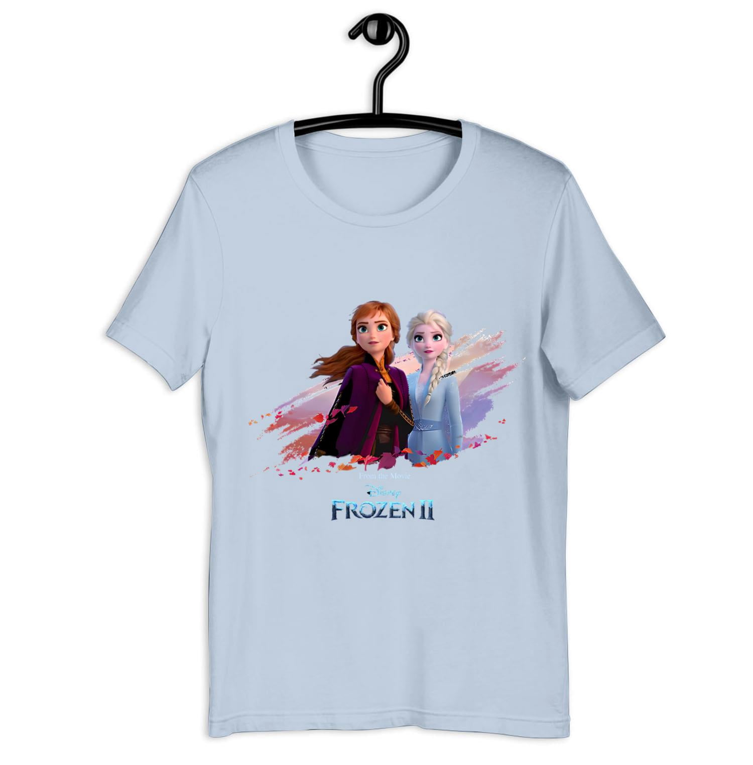 Disney Men's Frozen 2 Elsa And Anna Nature Is Beautiful T-Shirt ...