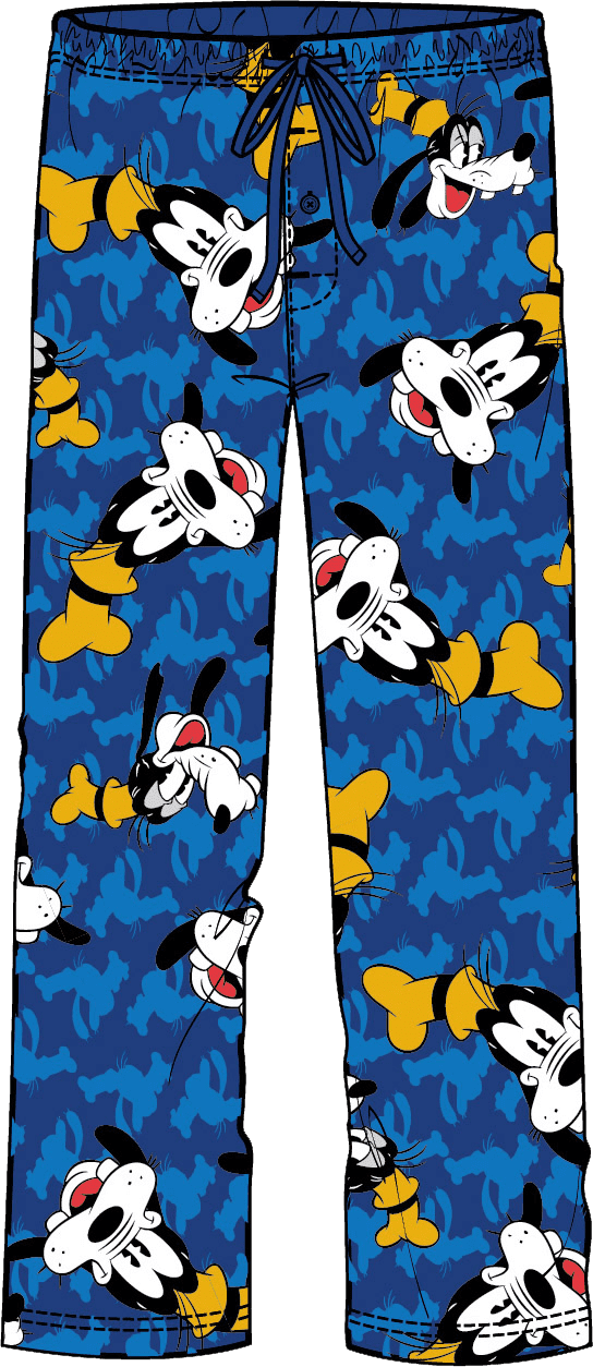 Disney men's Goofy Sleep Pant - Navy - Disney Merchandise - Walmart.com