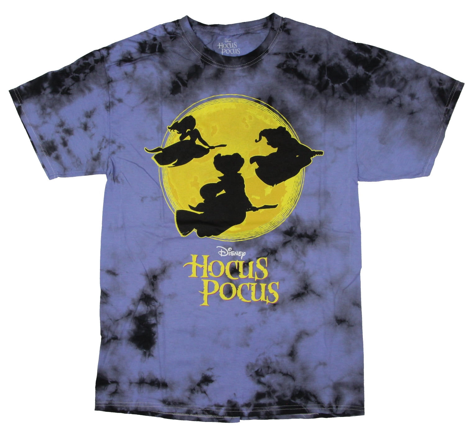 Disney Men's Hocus Pocus Moon Witches Silhouette Adult Graphic Print ...