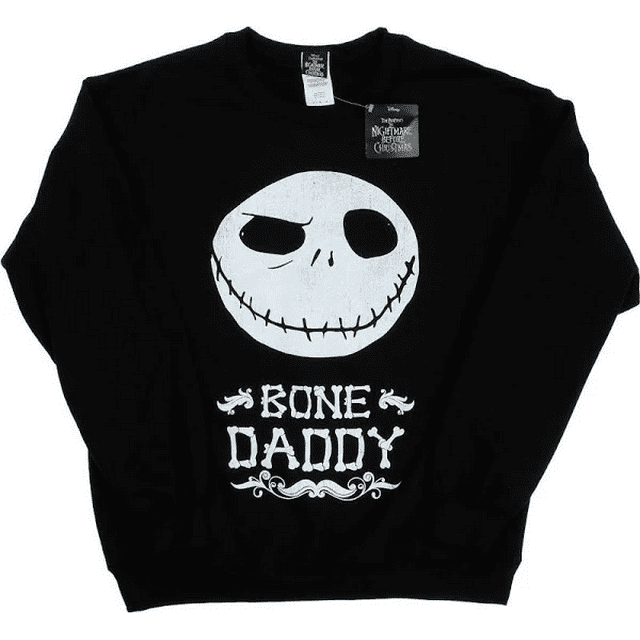 Disney Men's Nightmare Before Christmas Bone Daddy Sweatshirt - Walmart.com