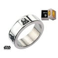 Disney Men's Stainless Steel Darth Vader Spinner Ring, Sizes 8-12 ...