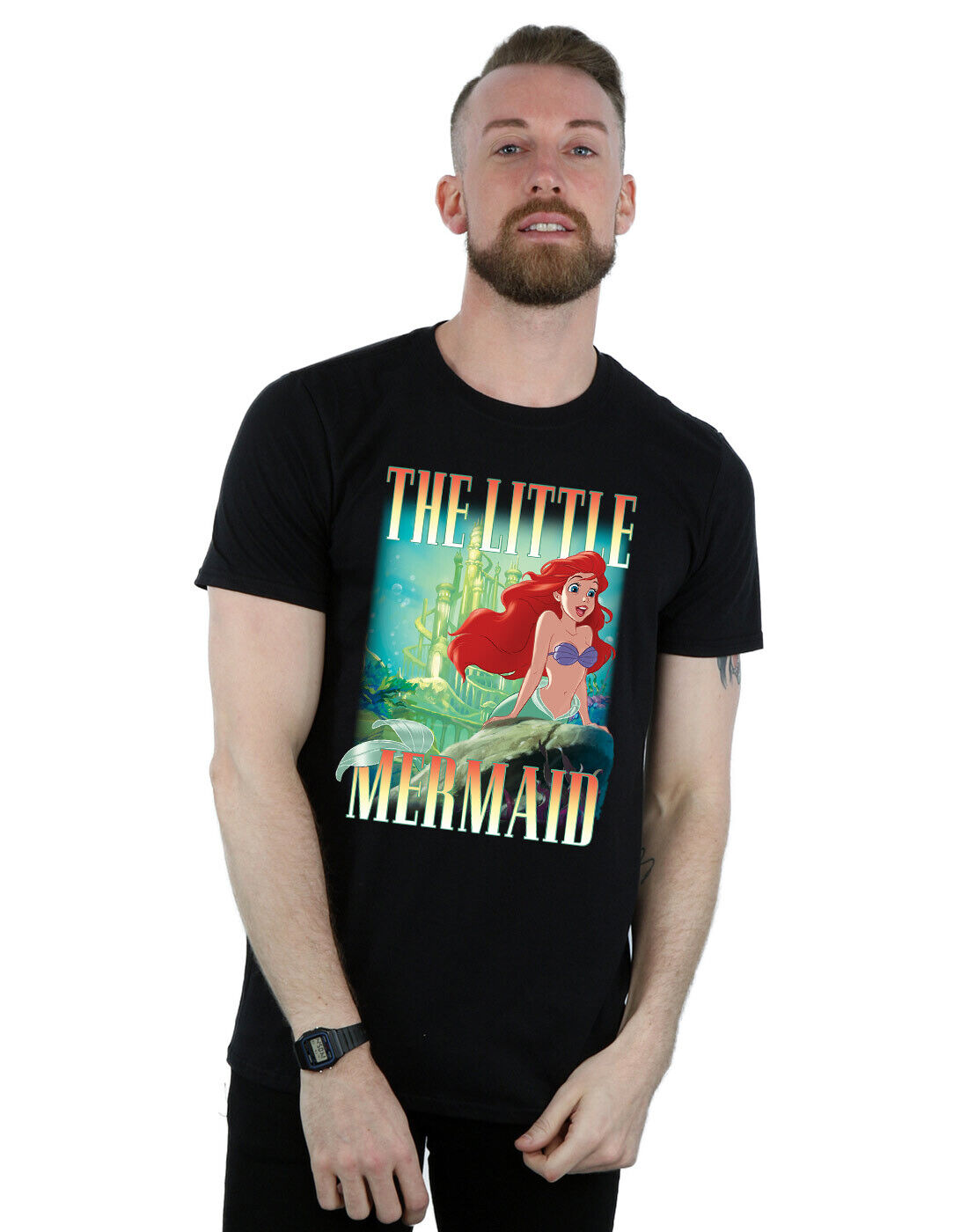 Disney Men's The Little Mermaid Ariel Montage T-Shirt - Walmart.com