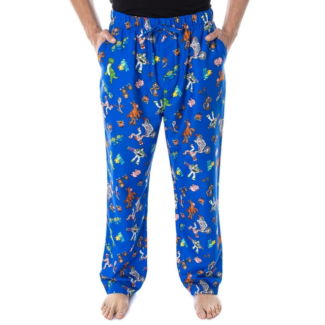 Disney Men's Toy Story Character Print Adult Sleep Lounge Pajama Pants ...