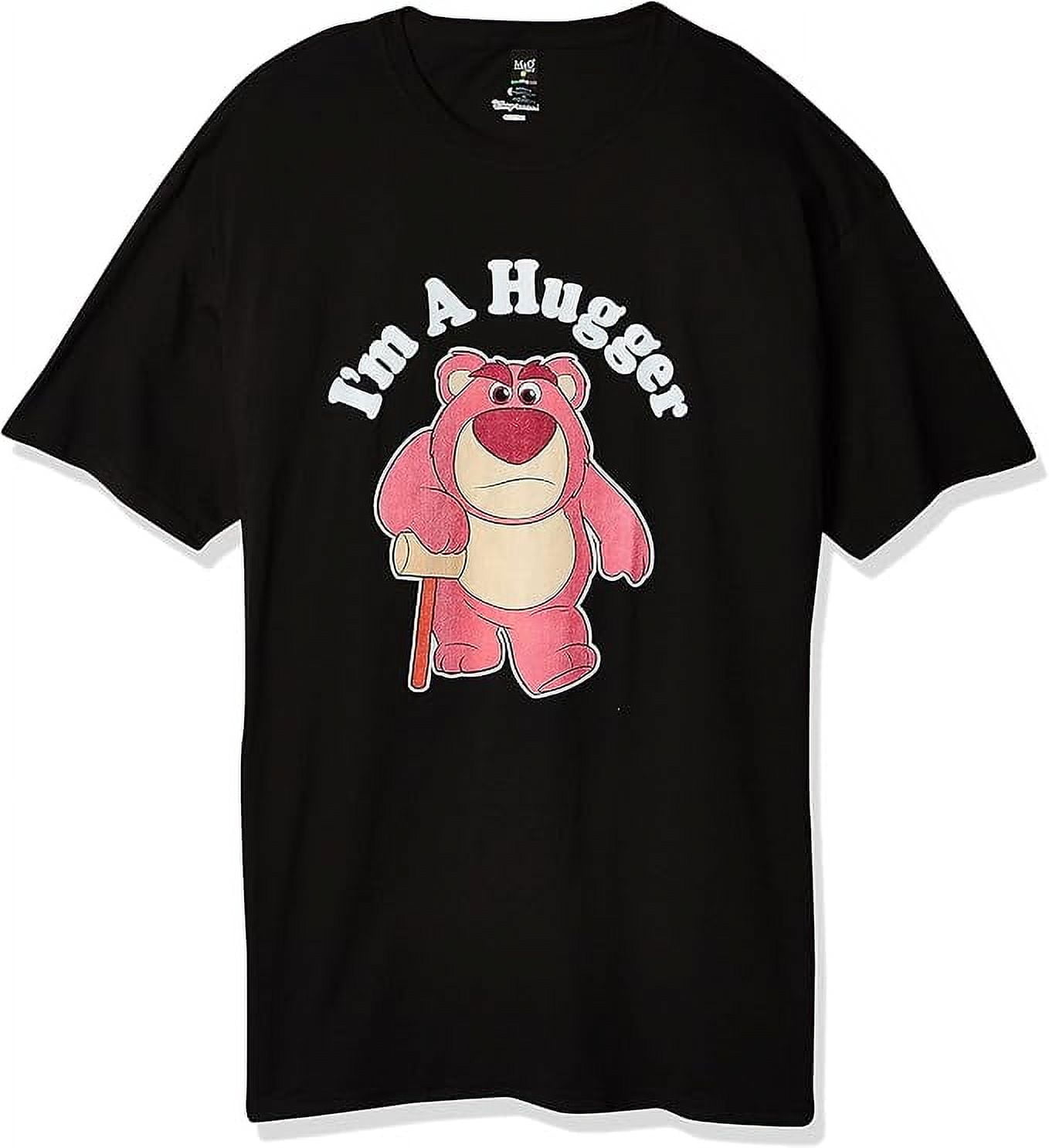 Disney Men's Toy Story Lotso Huggin Bear I'm A Hugger Graphic T-Shirt ...
