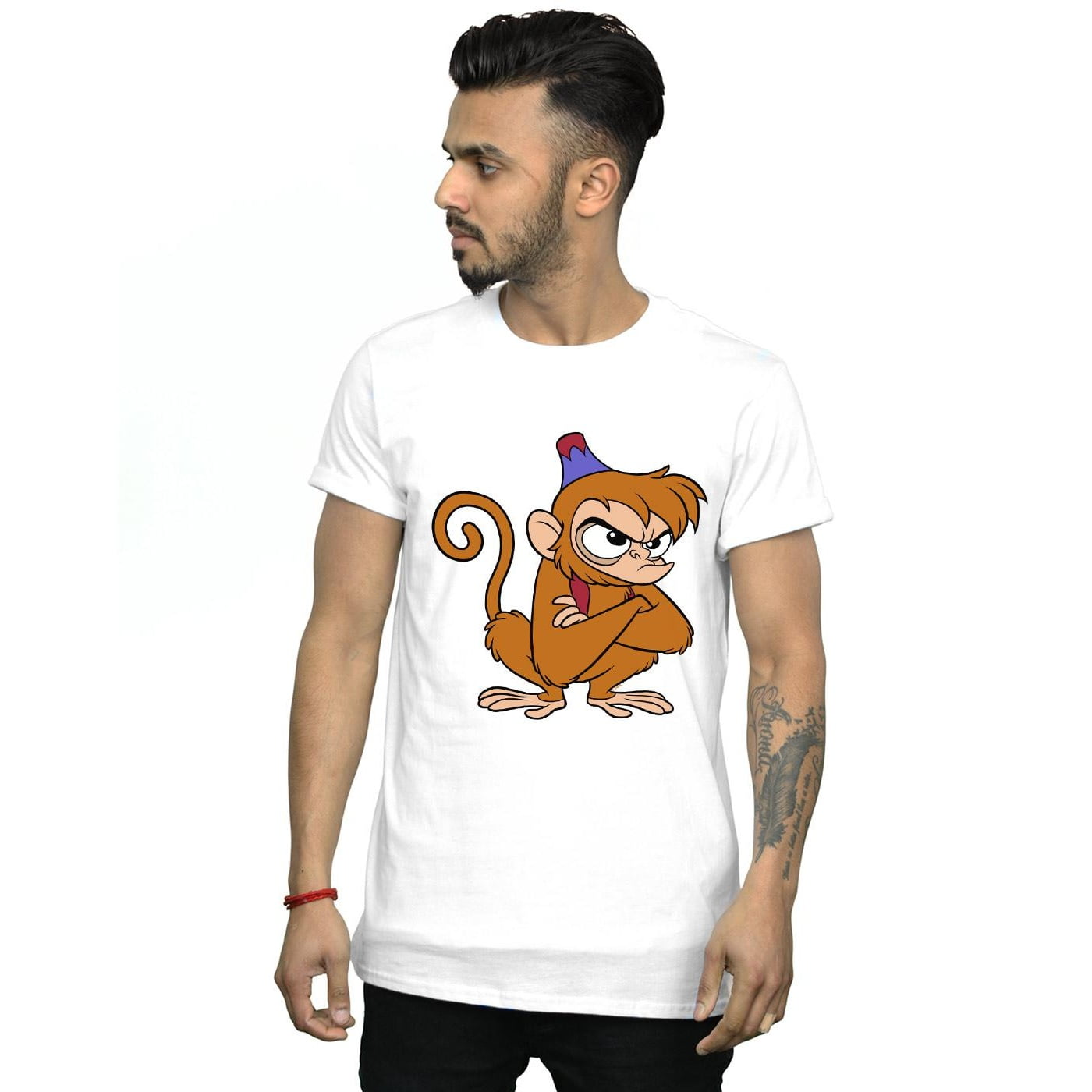 Disney Mens Aladdin Angry Abu T-Shirt - Walmart.com