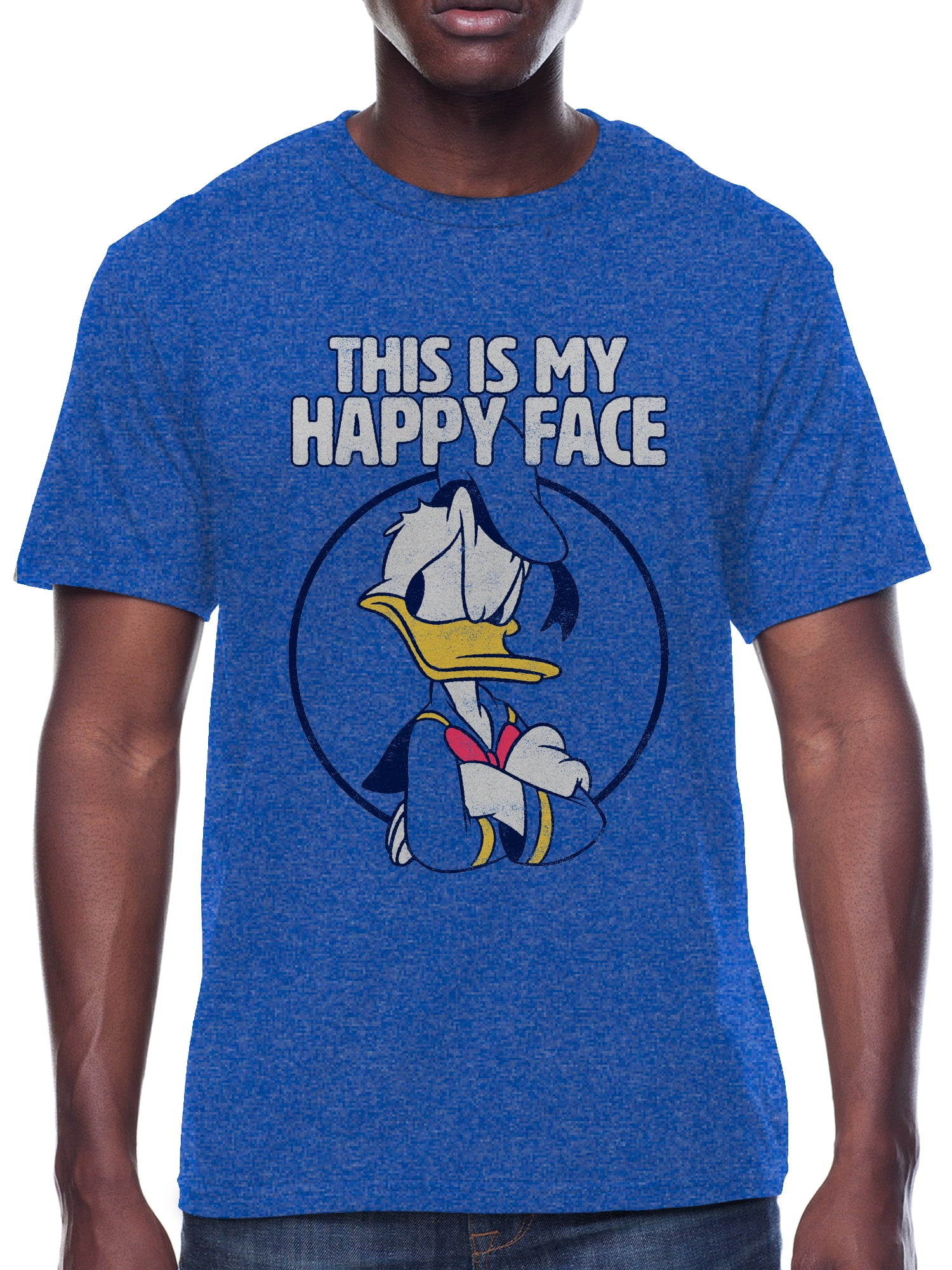 Disney, Mens Graphic Tee, Donald Happy Face, Sizes S-3XL - Walmart.com