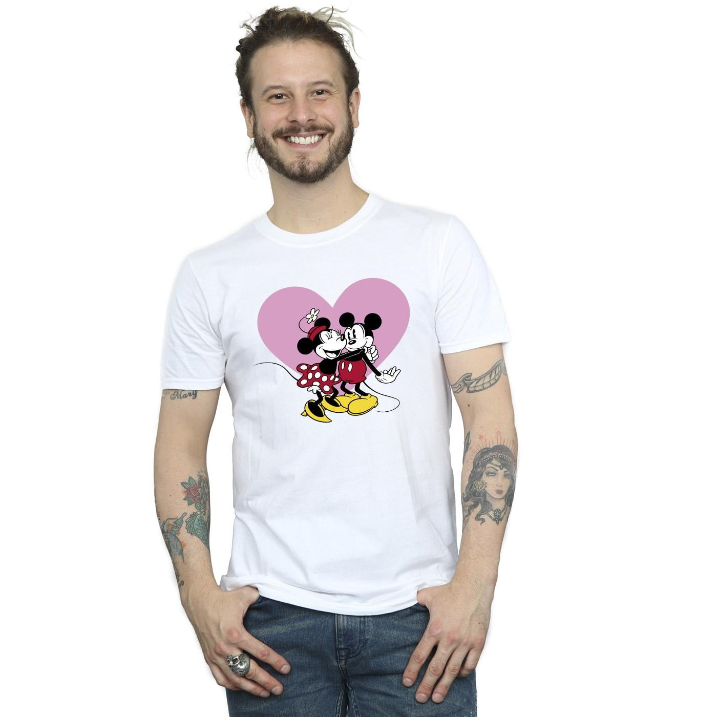 Disney Mens Mickey Mouse Love Languages T-Shirt - Walmart.com