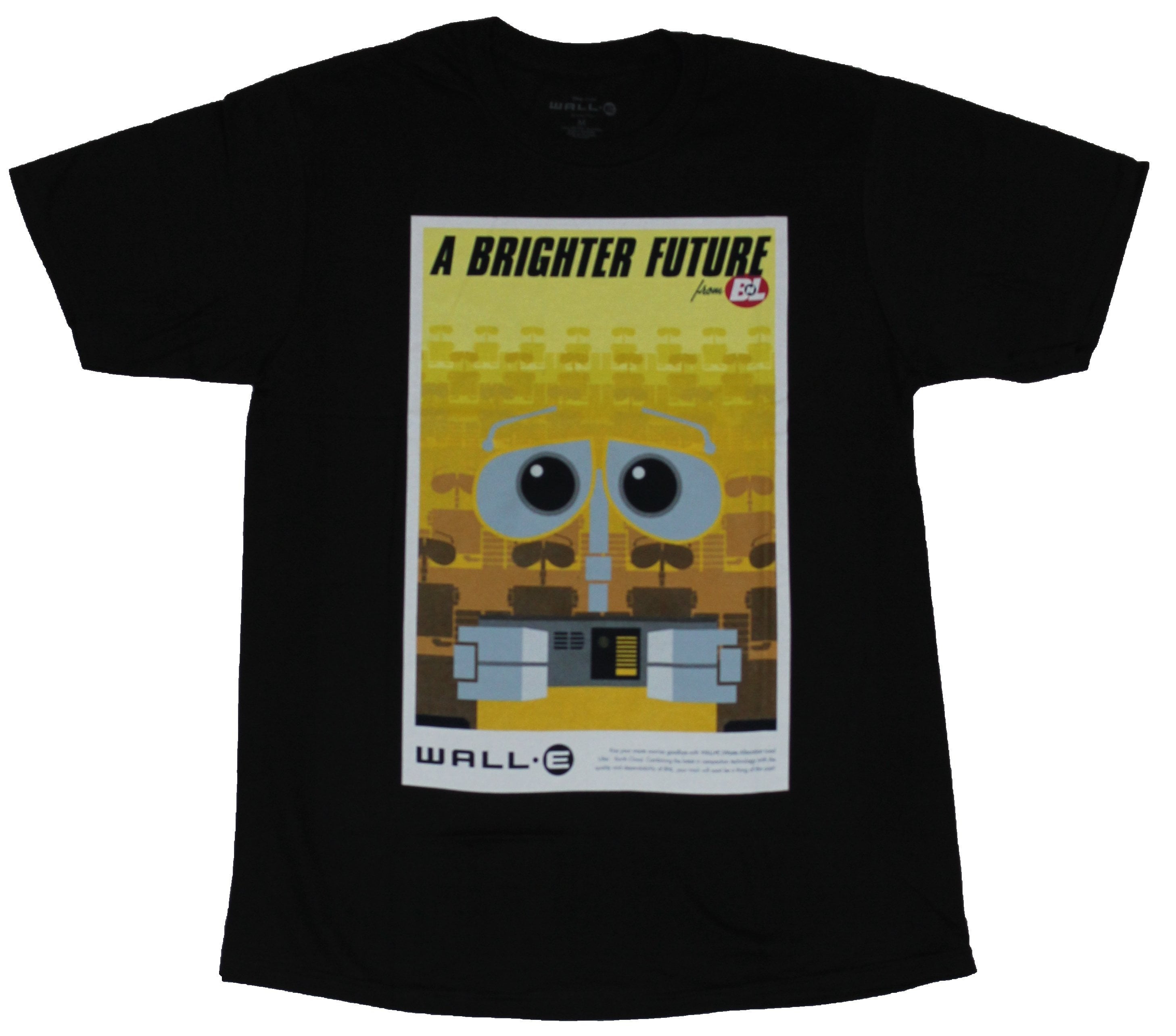 Disney Mens Pixar Wall-E Future Propaganda T-Shirt - Walmart.com