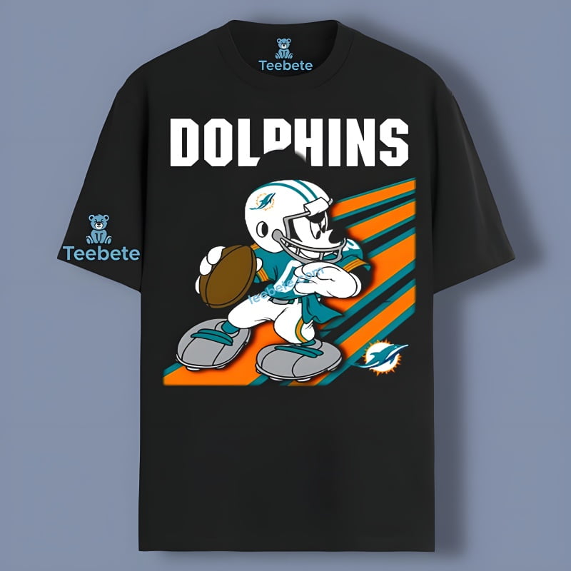 Disney Miami Dolphins Mickey Mouse Shirt - Walmart.com