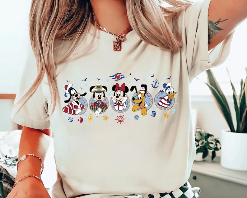 Disney Mickey And Co Cruise Shirt Mickey And Minnie Cruising T-shirt ...