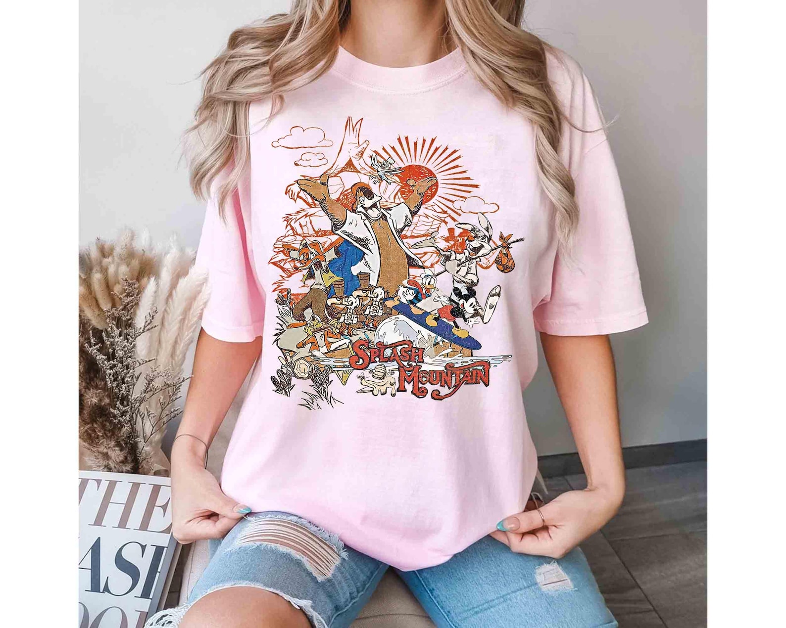 Disney Mickey And Friend Brer Rabbit Bear Fox Splash Mountain Retro ...