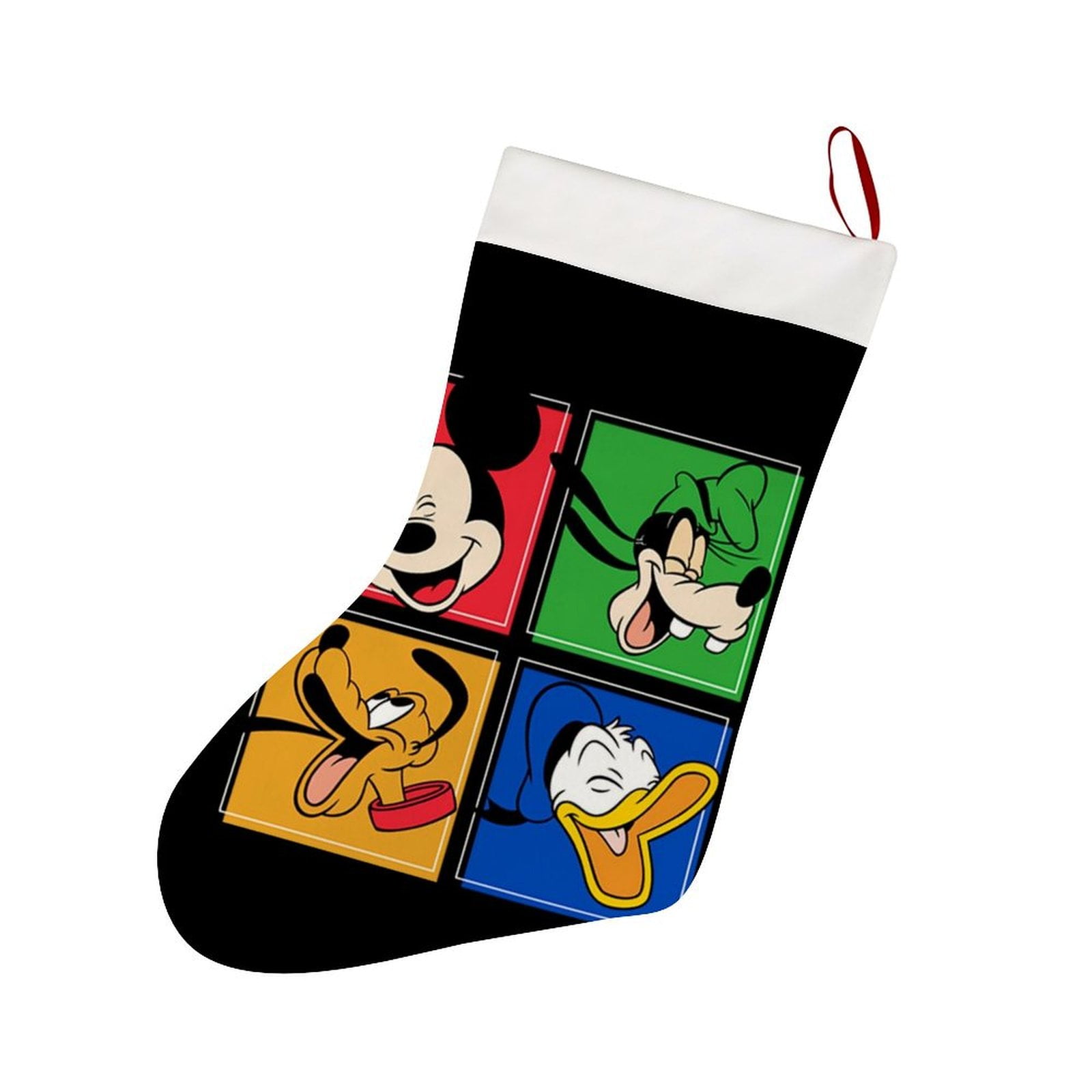Disney-Mickey And Friends Boxes Christmas Stockings Xmas Fireplace ...