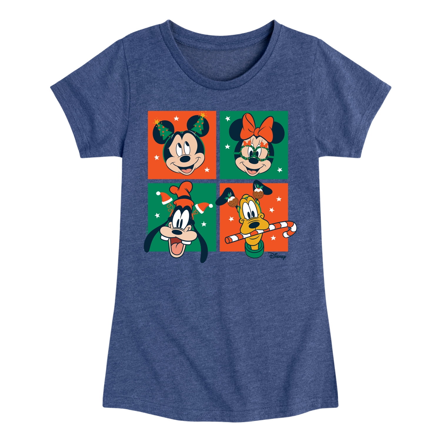 Disney - Mickey And Friends Christmas Grid - Toddler & Youth Girls ...