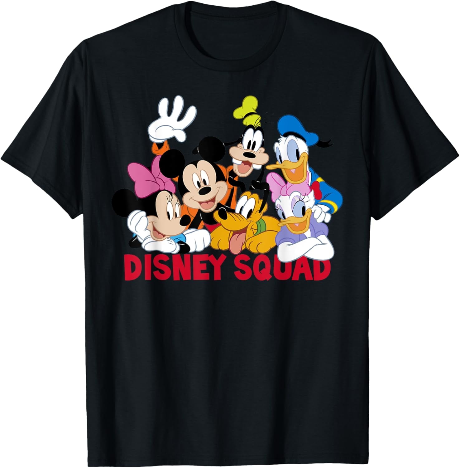 Disney Mickey And Friends Disney Squad T-Shirt - Walmart.com