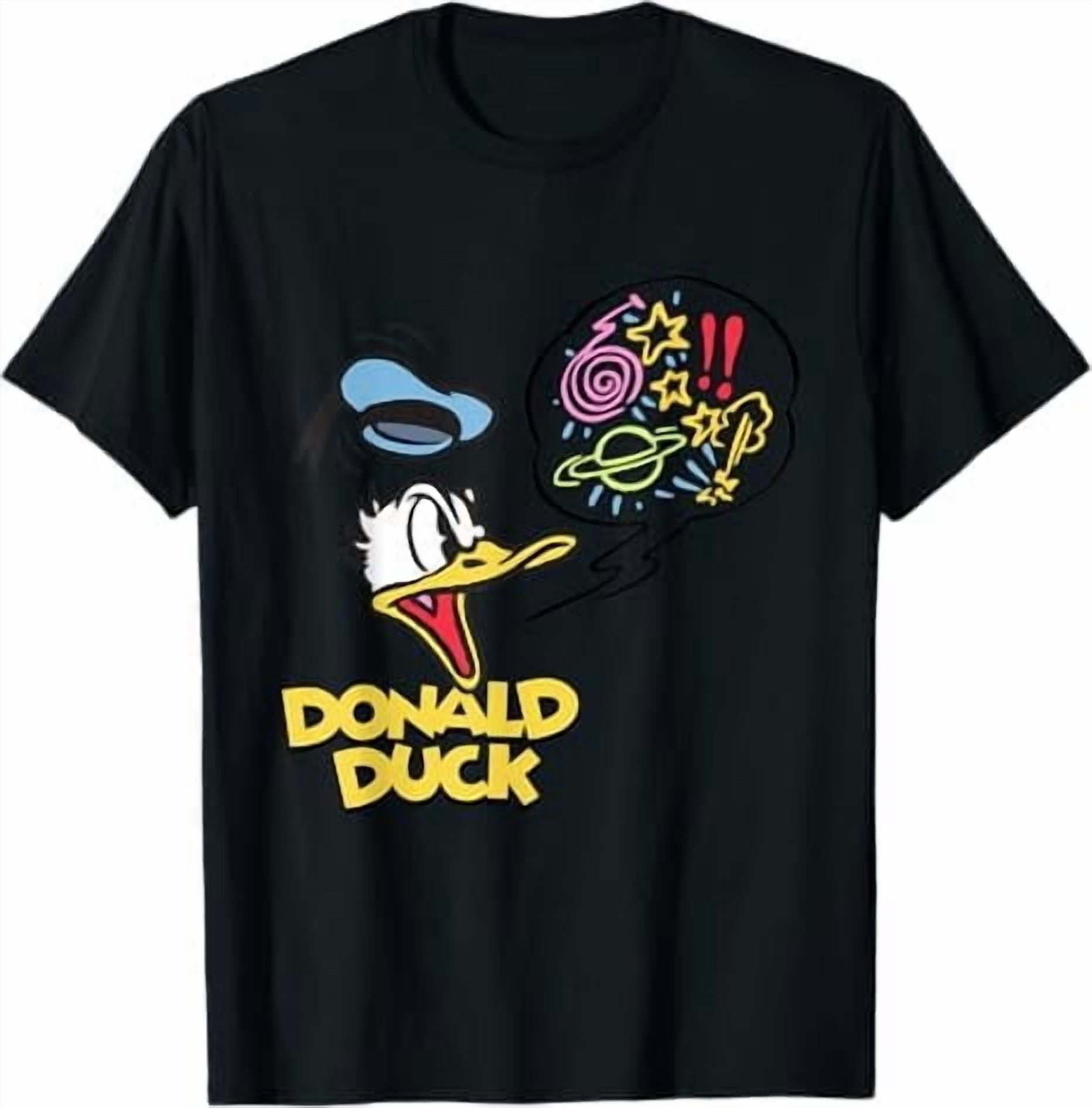 Disney Mickey And Friends Donald Duck Grumpy Temper Retro Character T ...