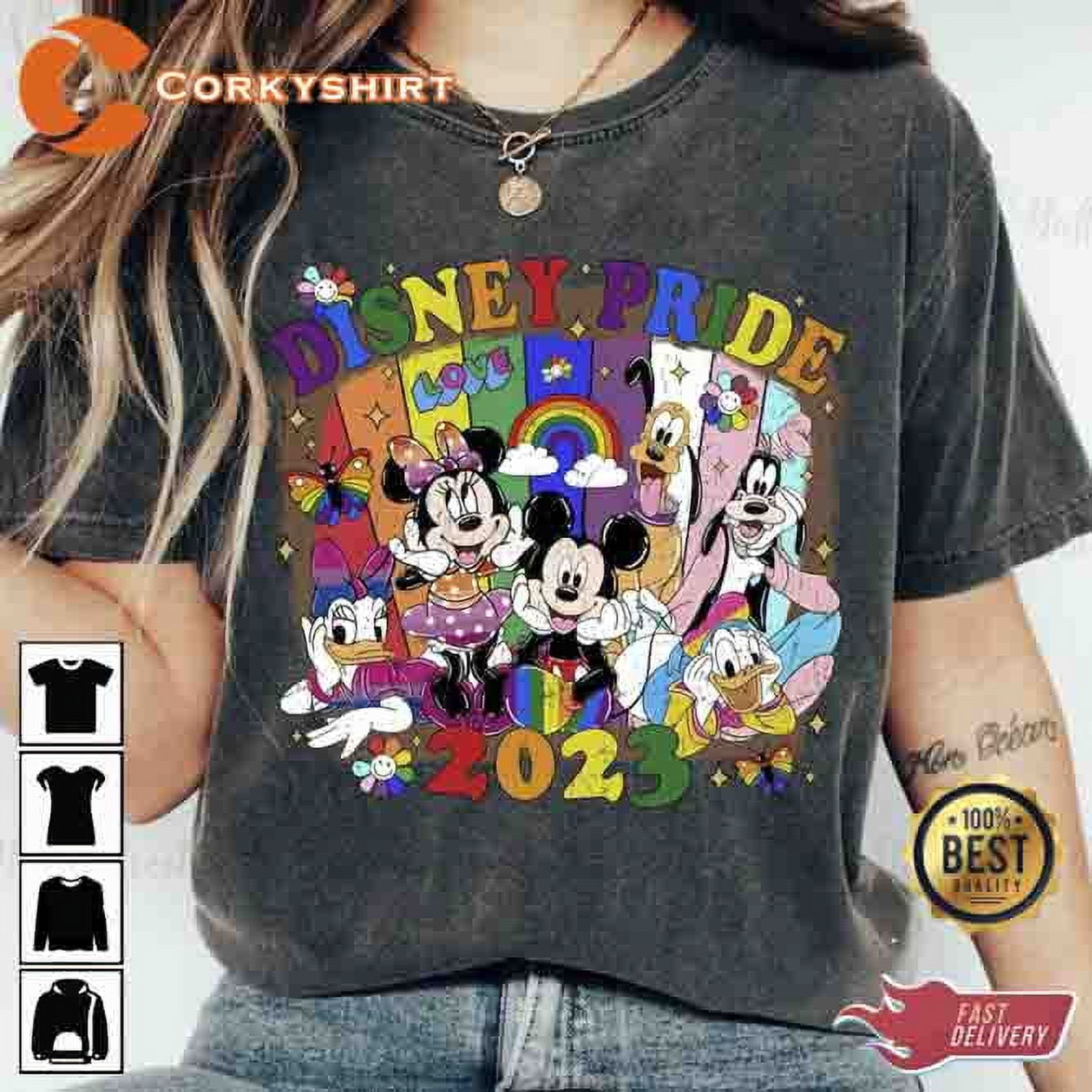 Disney Mickey And Friends Gay Days Orlando Pride 2023 Lgbt Shirt ...