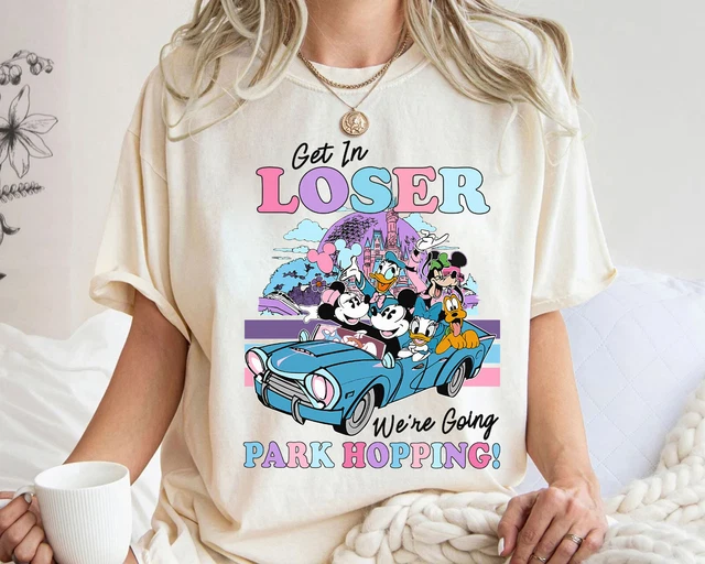 Disney Mickey And Friends Get In Loser Unisex Adult Kid Shirt 11092403 ...