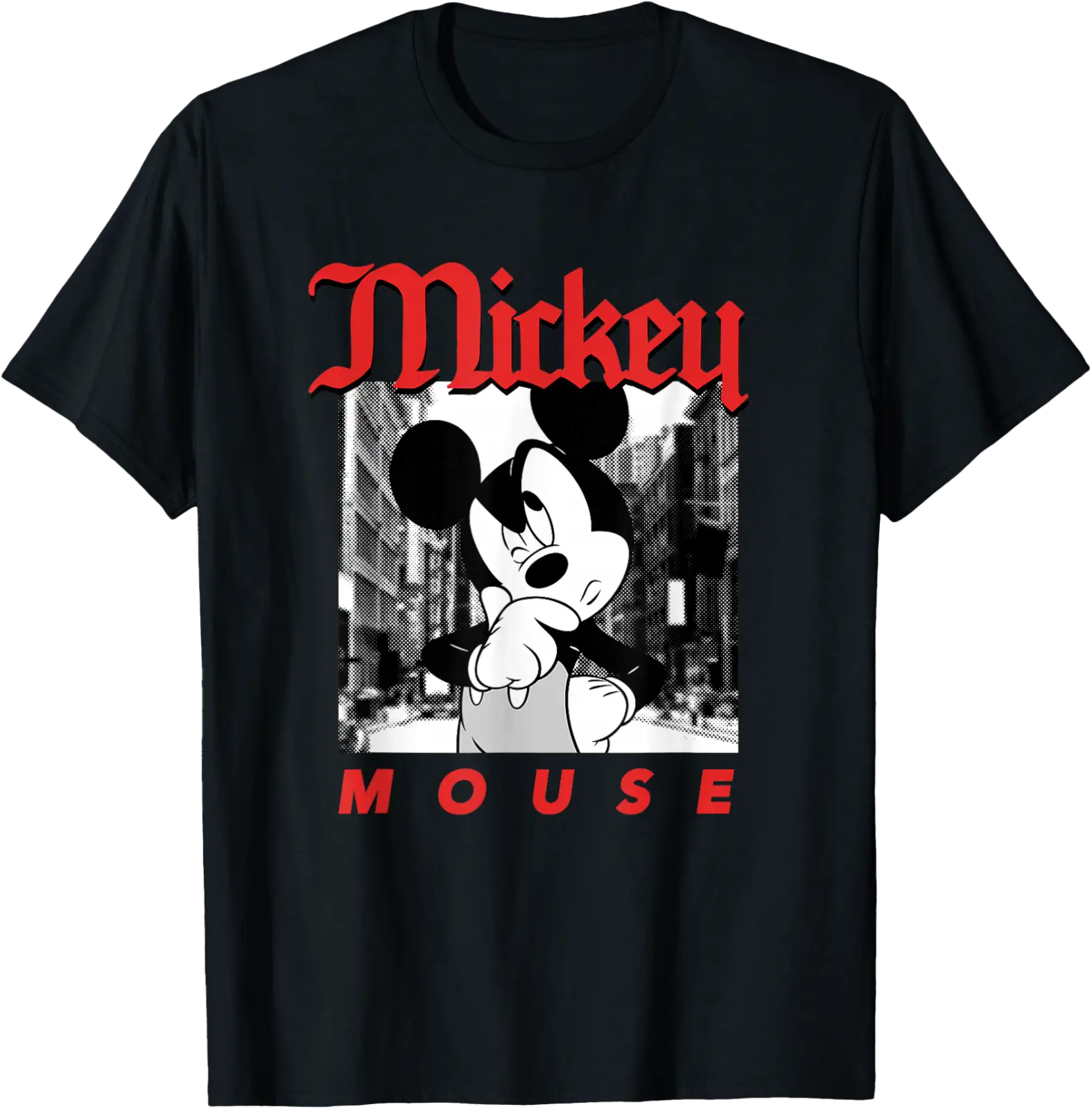 Disney Mickey And Friends Vintage Urban Streetwear T-Shirt - Walmart.com