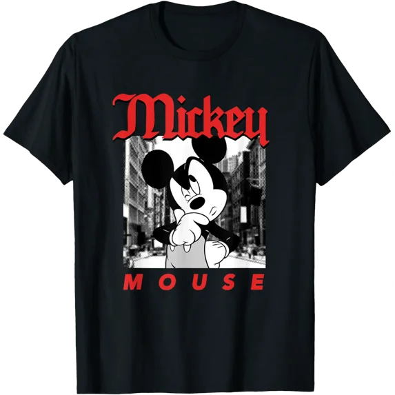 Disney Mickey And Friends Vintage Urban Streetwear T-Shirt - Walmart.com