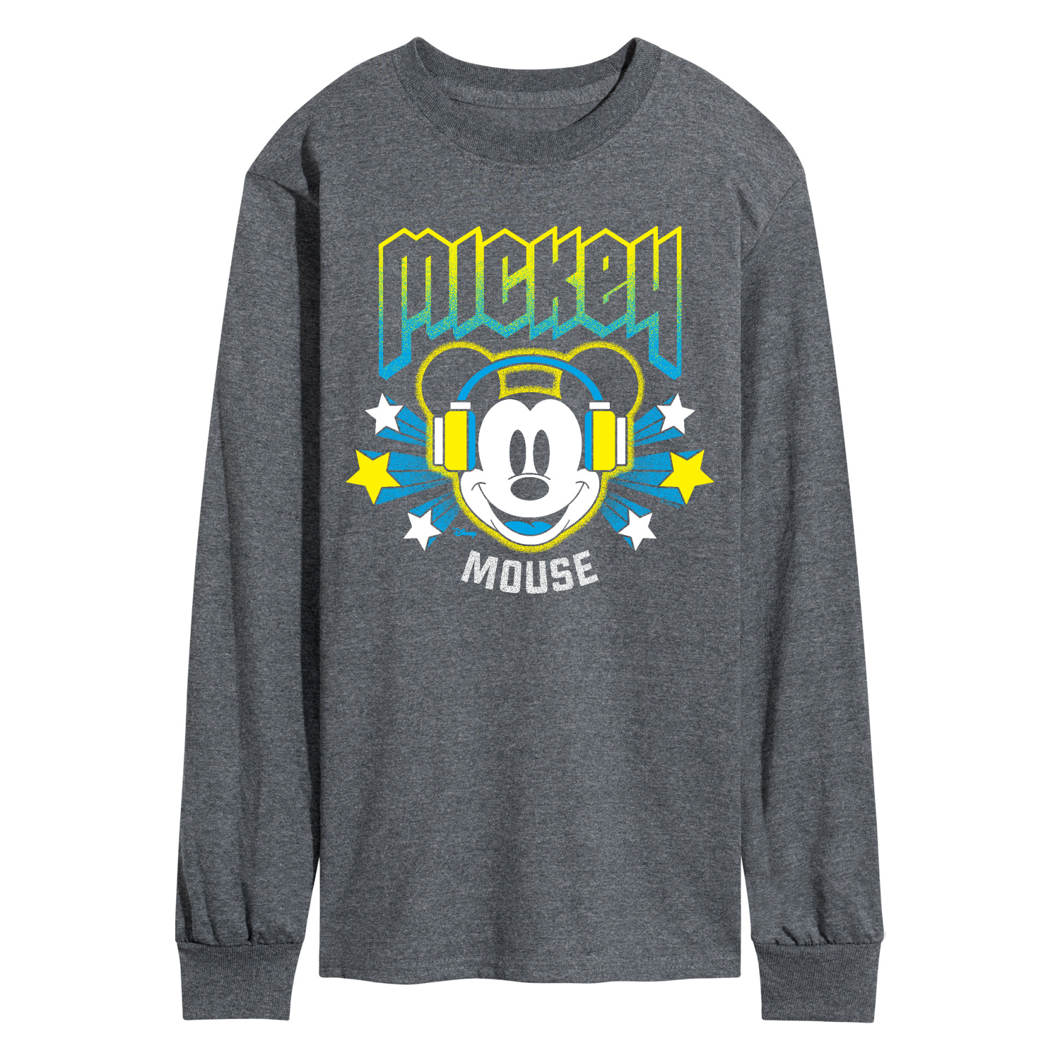 Disney - Mickey Band Tour - Men's Long Sleeve Graphic T-Shirt - Walmart.com
